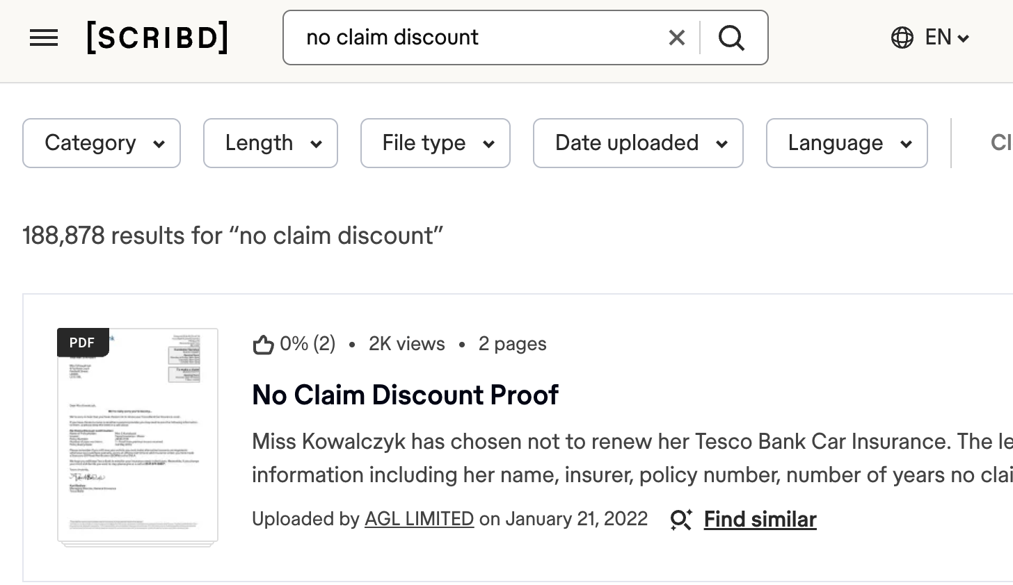 How to spot fake no claim discount letters
